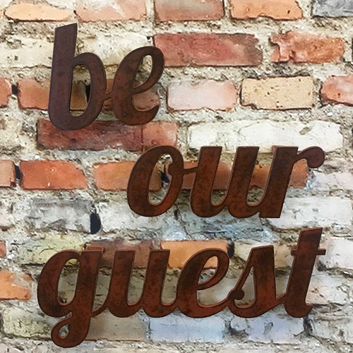 Eat Custom Sign Metal Wall Art Home Decor Handmade | Etsy