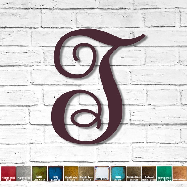 Monogram Letter T - Etsy