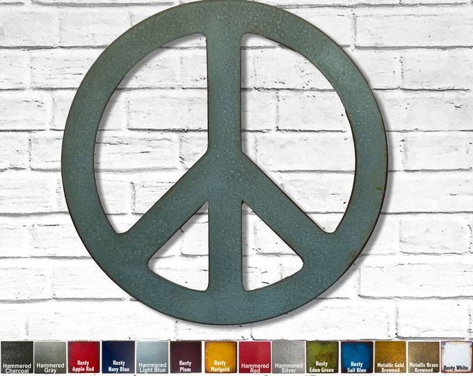 The Giant Peace Sign - Etsy