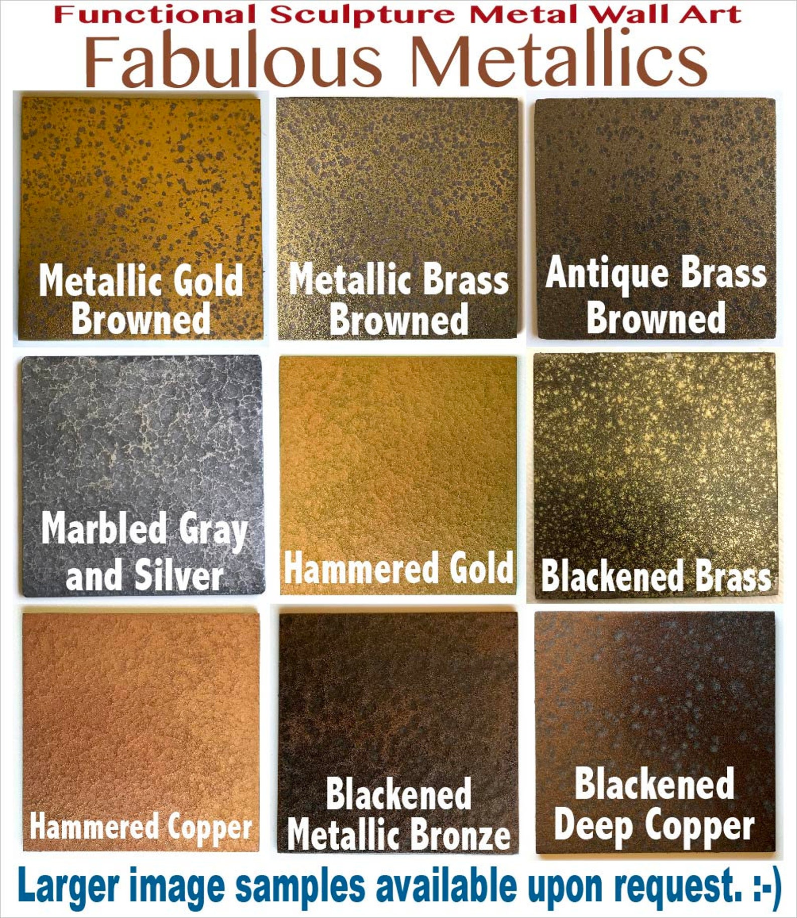 3 X 3 Color Sample Swatches Handmade Choose - Etsy