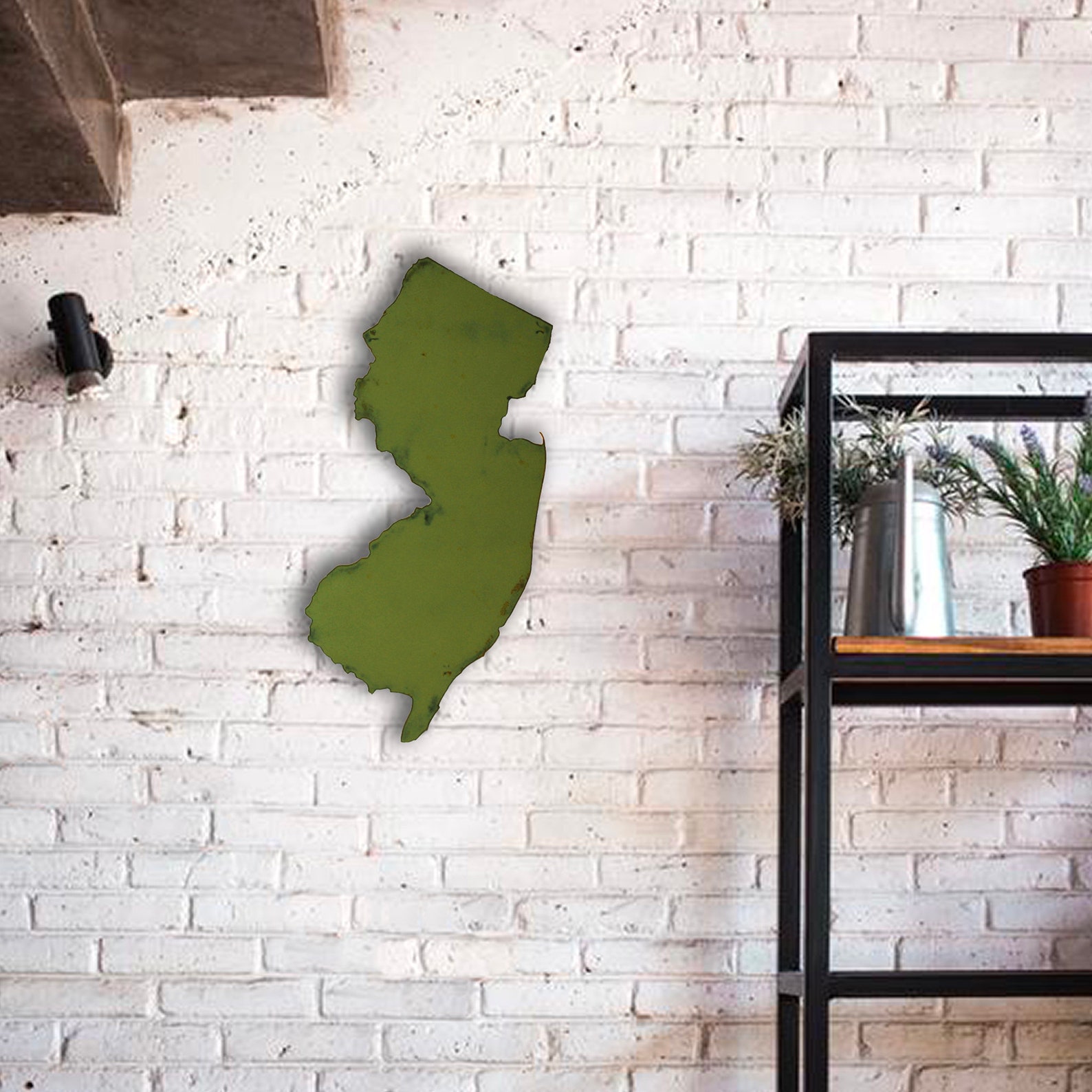 New Jersey Metal Wall Art Handmade Choose 11 - Etsy