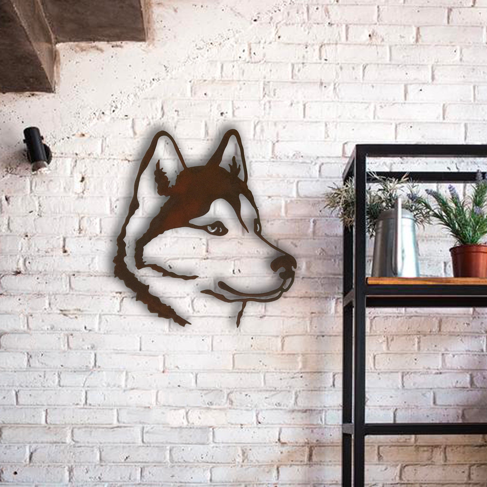 Siberian Husky Metal Wall Art Handmade Choose 11 | Etsy