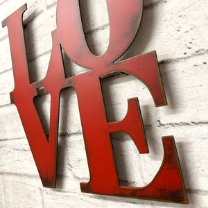 LOVE Wall Art Metal Sign 817 or 20 Love - Etsy