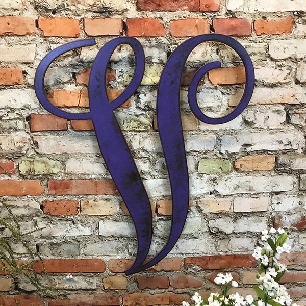 Wooden Letter V - Etsy
