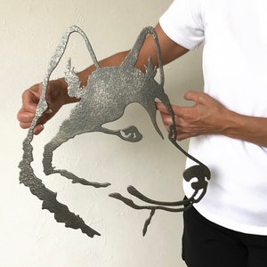 Siberian Husky Metal Wall Art Handmade Choose 11, 17 or 23 Choose Your ...
