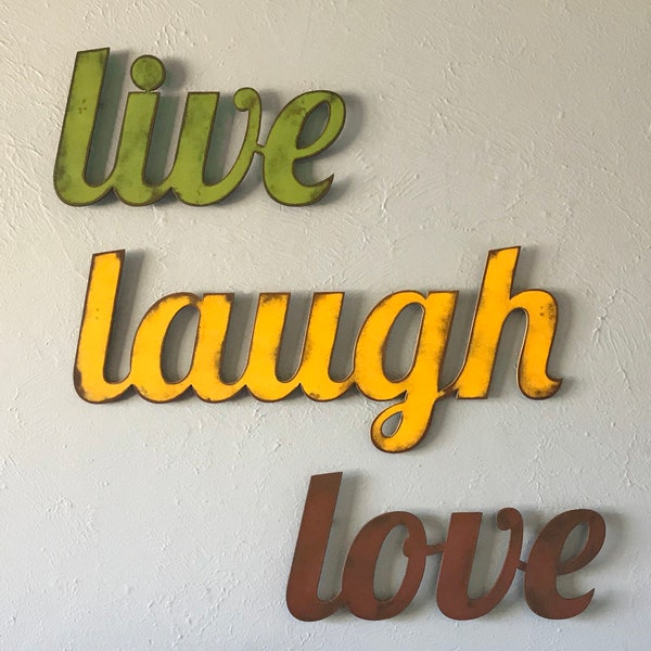 Live Laugh Love Sign - Etsy