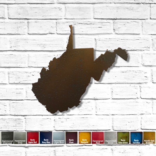 West Virginia Sign - Etsy