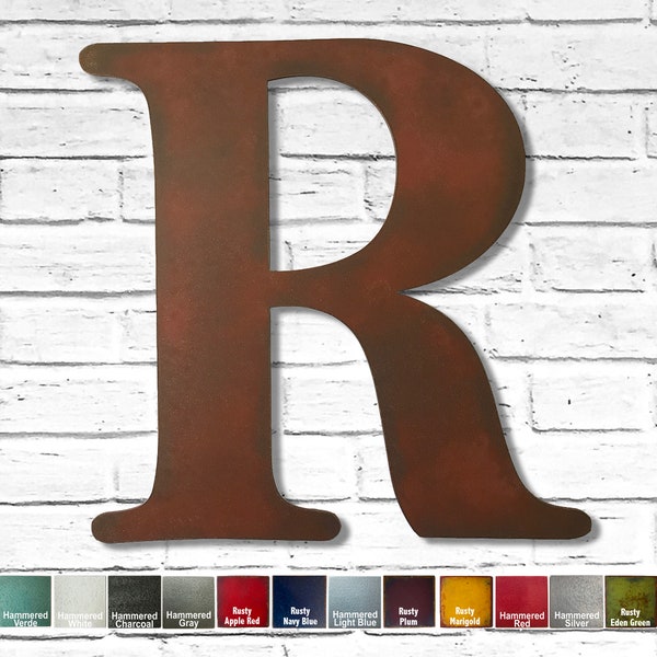 Metal Letter R - Etsy