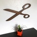 Scissors Salon Sign Metal Wall Art Home Decor Handmade - Etsy