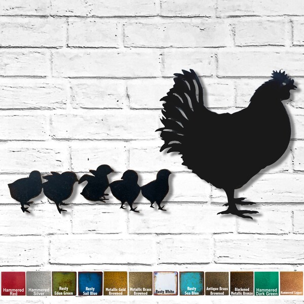 Metal Chicken - Etsy
