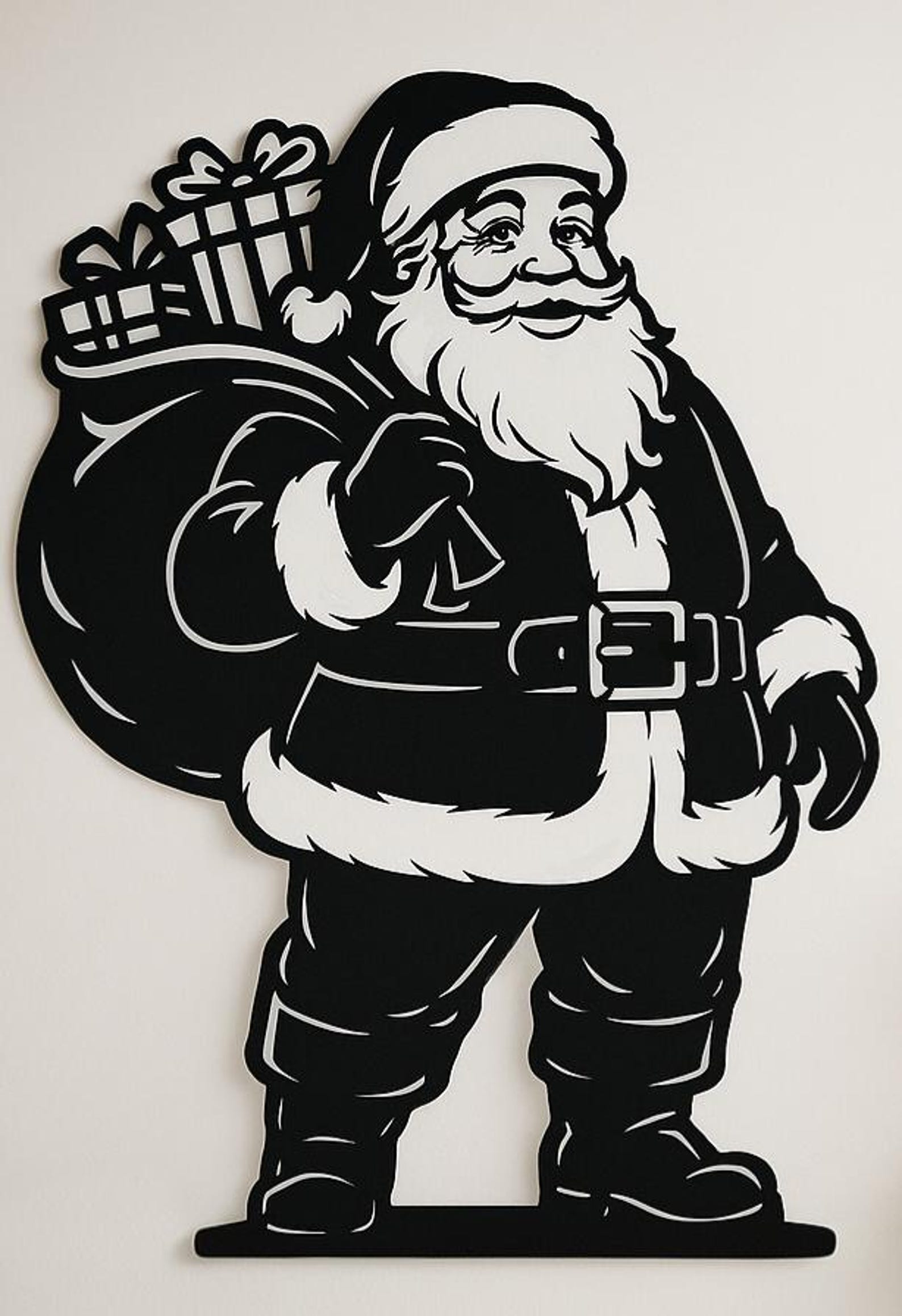 Santa Claus Christmas Decor DXF SVG – CNC Plasma Cutting File, Santa ...