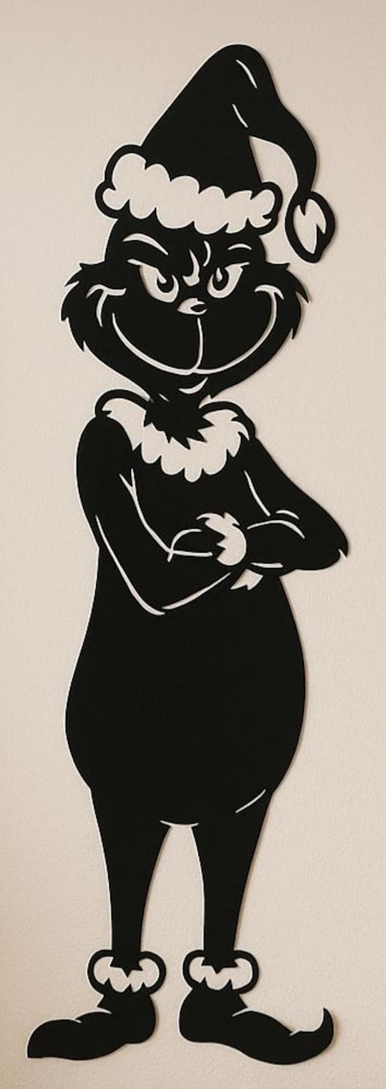 X-mas Grinch Christmas Decor DXF SVG– CNC Plasma Cutting File, Grinch ...