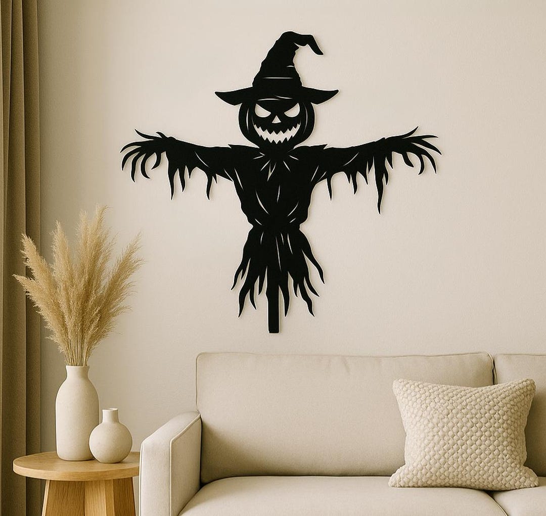 Halloween vogelverschrikker decor DXF SVG– CNC plasma snijbestand ...
