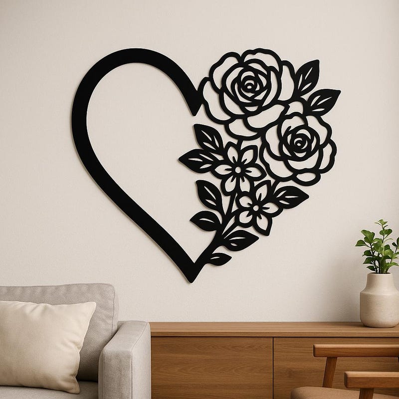 Heart Dxf Files - Etsy