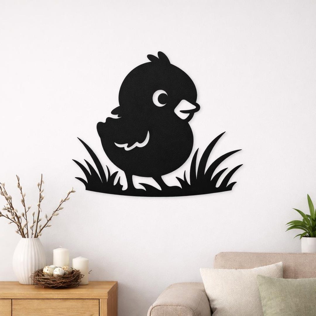 Easter Chicken DXF SVG– CNC Cutting File, Vector Chicken Svg - Etsy Canada