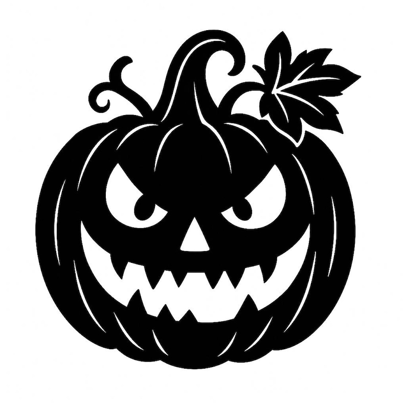 Halloween Pumpkin Decor DXF SVG– CNC Plasma Cutting File, Vector ...