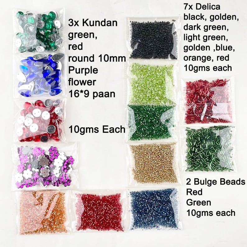 Aari Work Materials, Maggam Work Embroidery Combo Kit With 16 Inch Aari ...