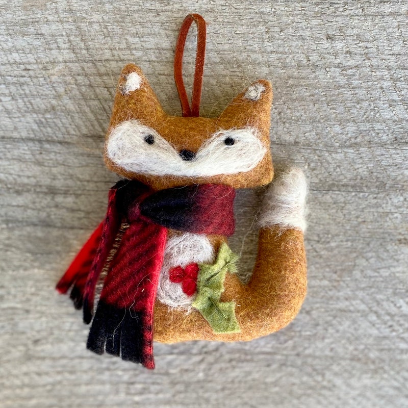 Felt Fox - Etsy
