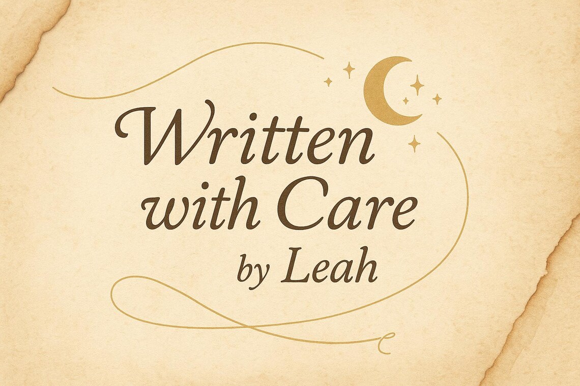 Custom Handwritten Letter, Spell Page, or Affirmation – Digital Scan or ...