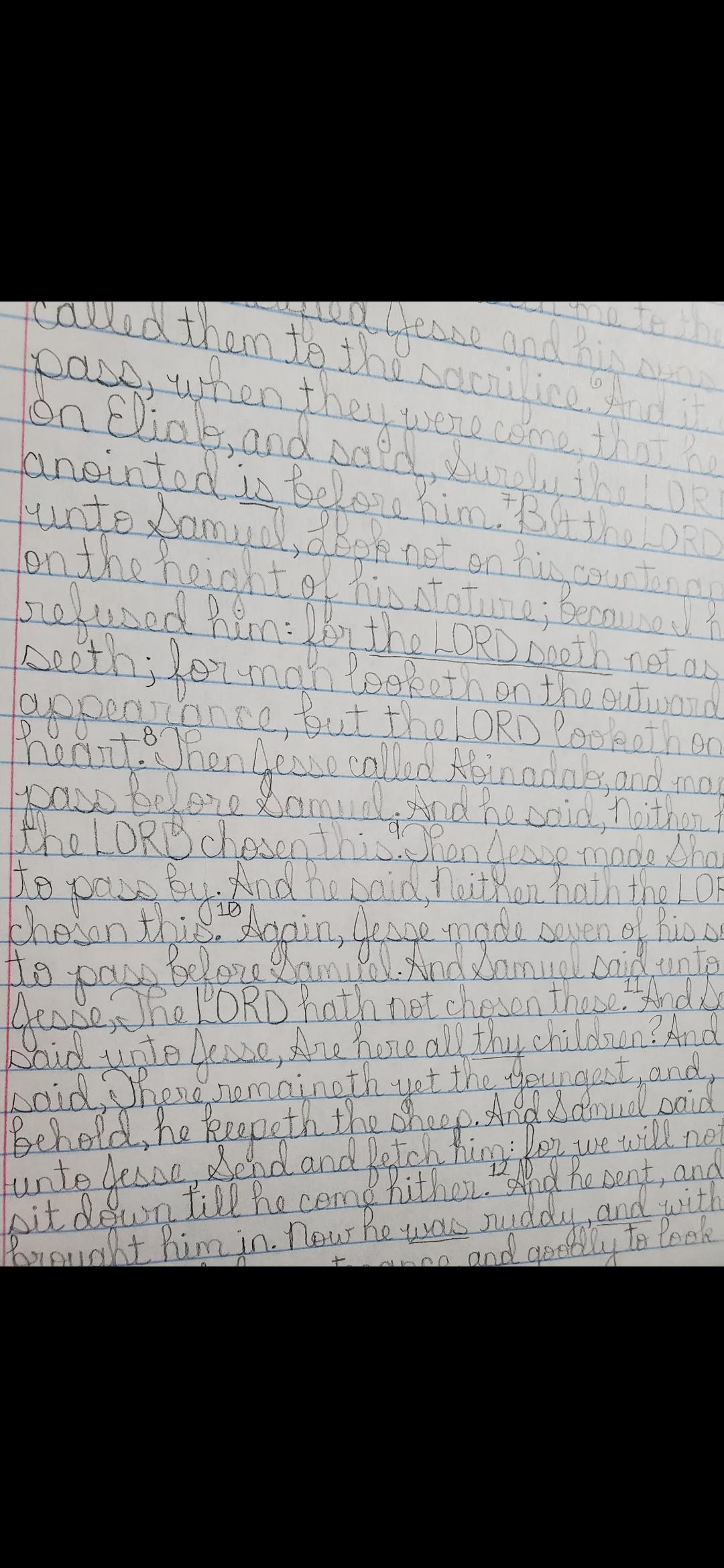 Handwriting Service -- Custom Handwritten Letter, Spell Page, or ...