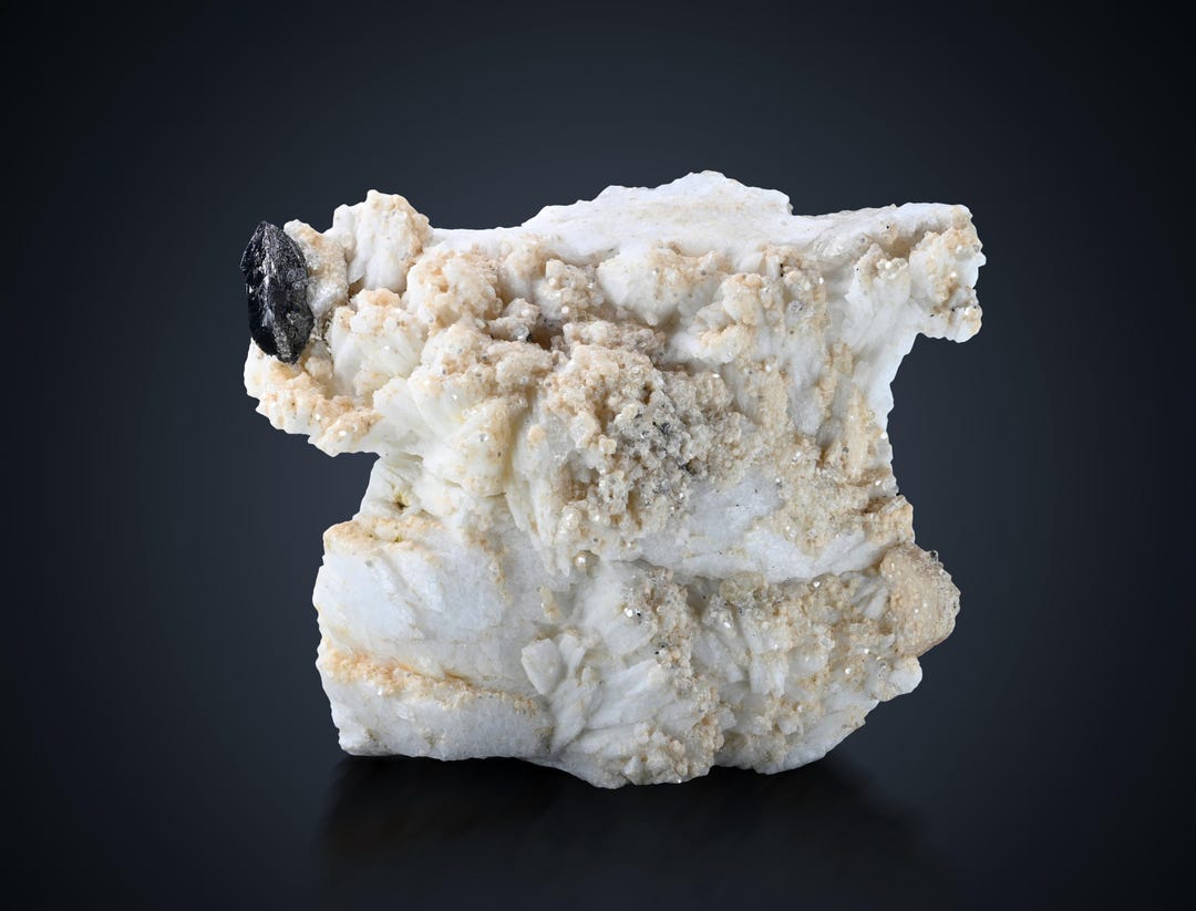 Cassiterite Crystal on Matrix, Kharan District, Baluchistan, Pakistan ...