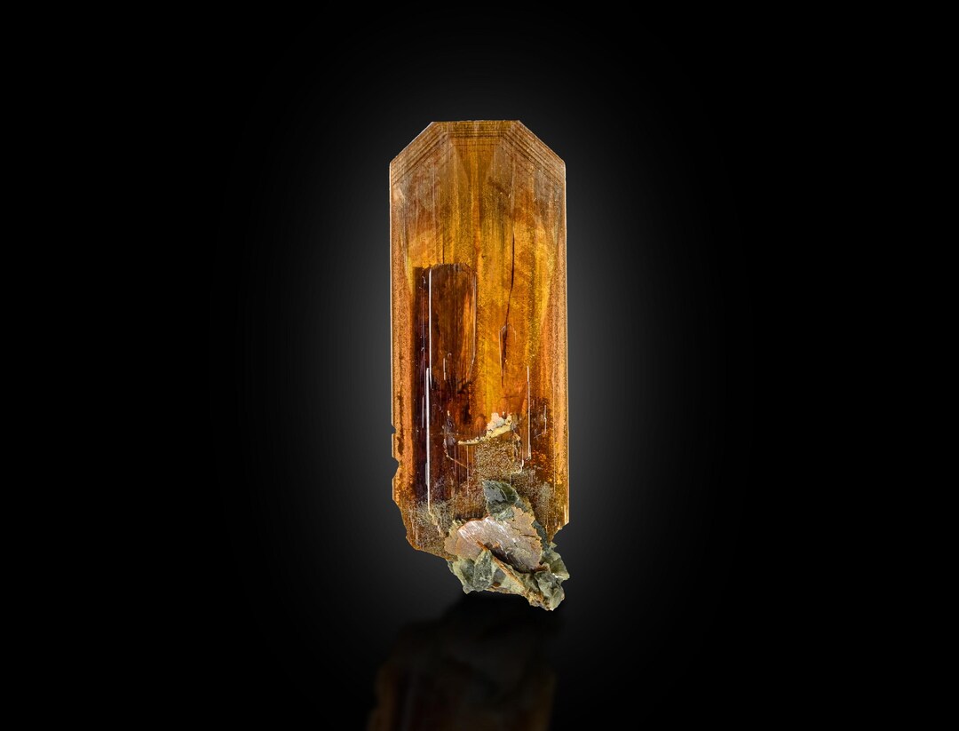 01g Brookite Crystal • Natural Brookite • Metallic Mineral Specimen ...