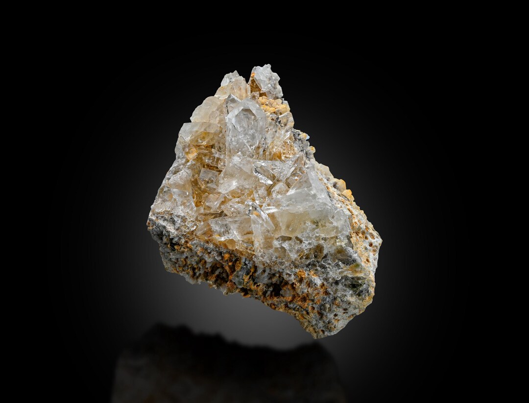 Anatase Quartz Crystal Specimen • Kharan Pakistan Collector Display