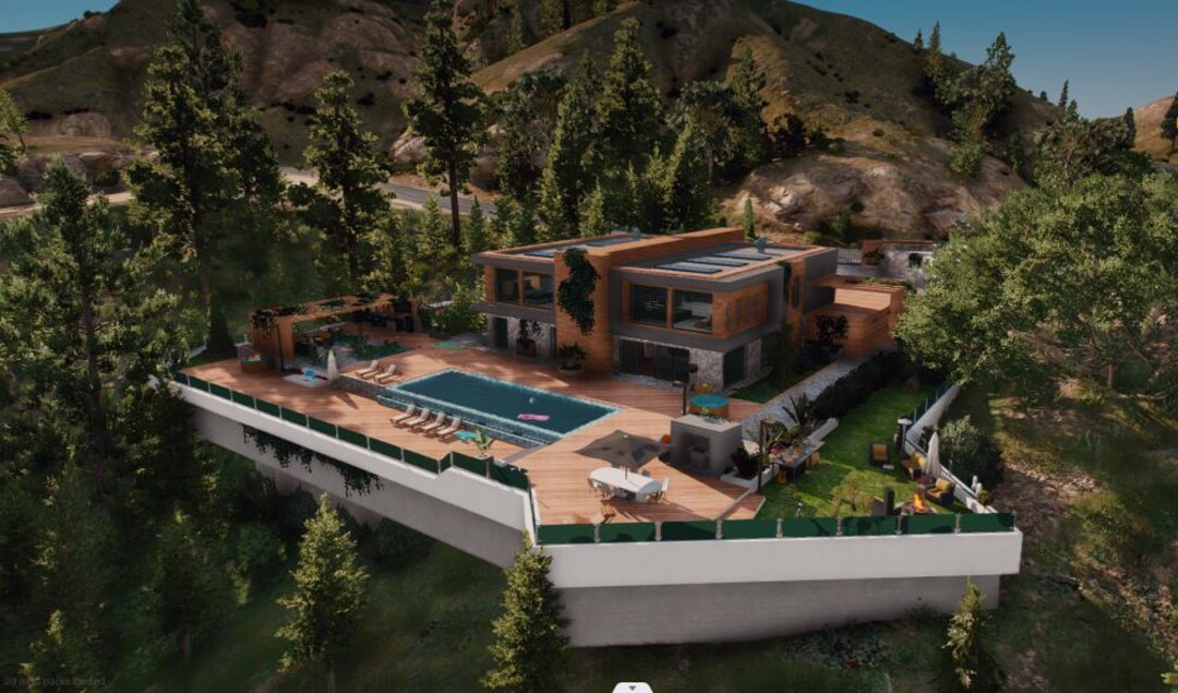 Deep Forest Hideout Fivem MLO | Wild Nature Basecamp Fivem | MLO House ...