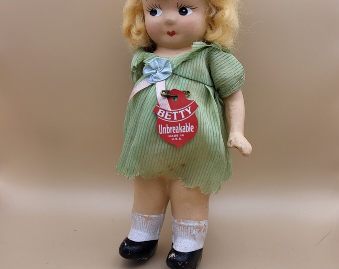 Haunted 1930's Unbreakable Betty Doll - Etsy