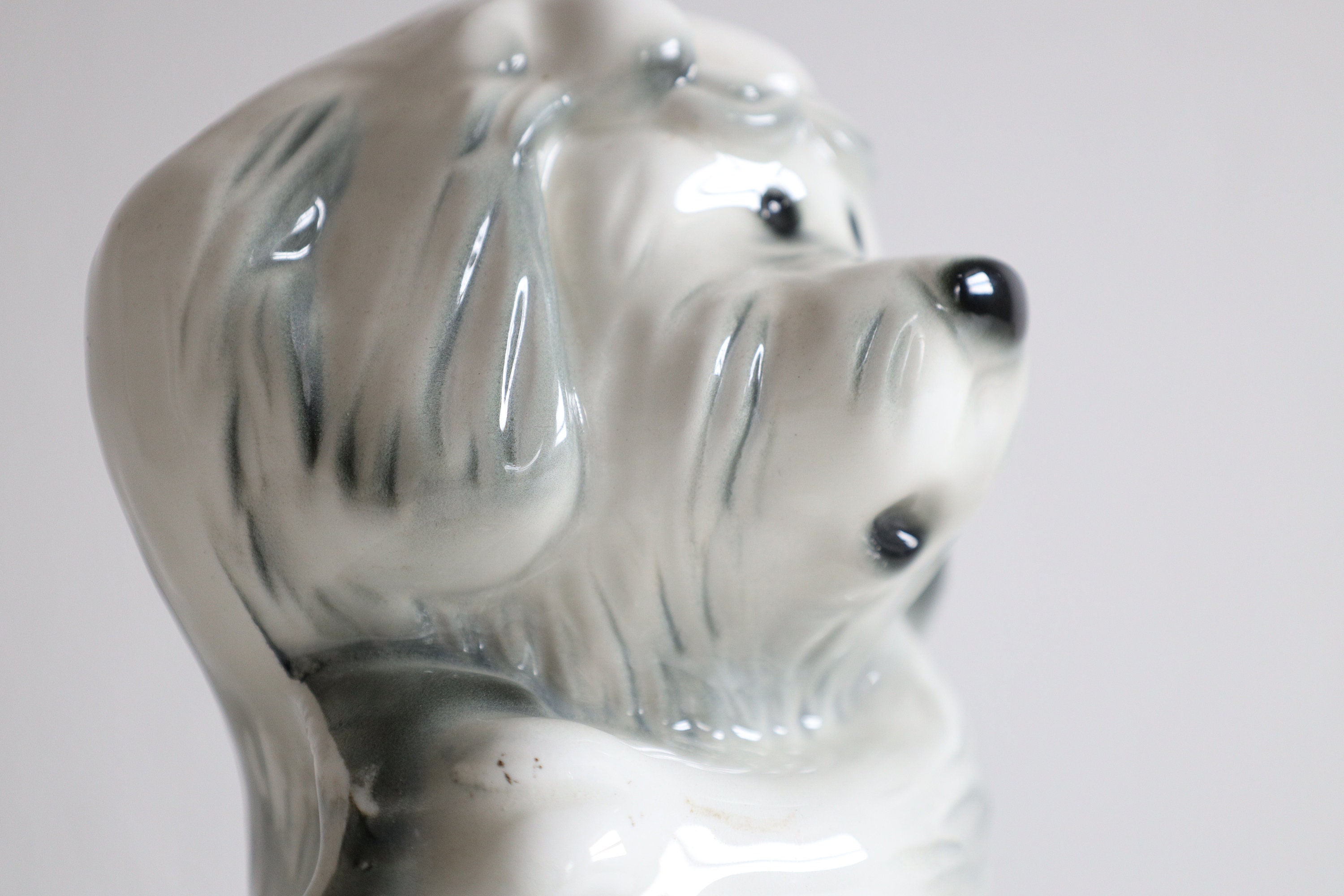 1950s Ceramic Doggie Bank. Vintage 1950s Florence Ceramics Ford Dealer ...