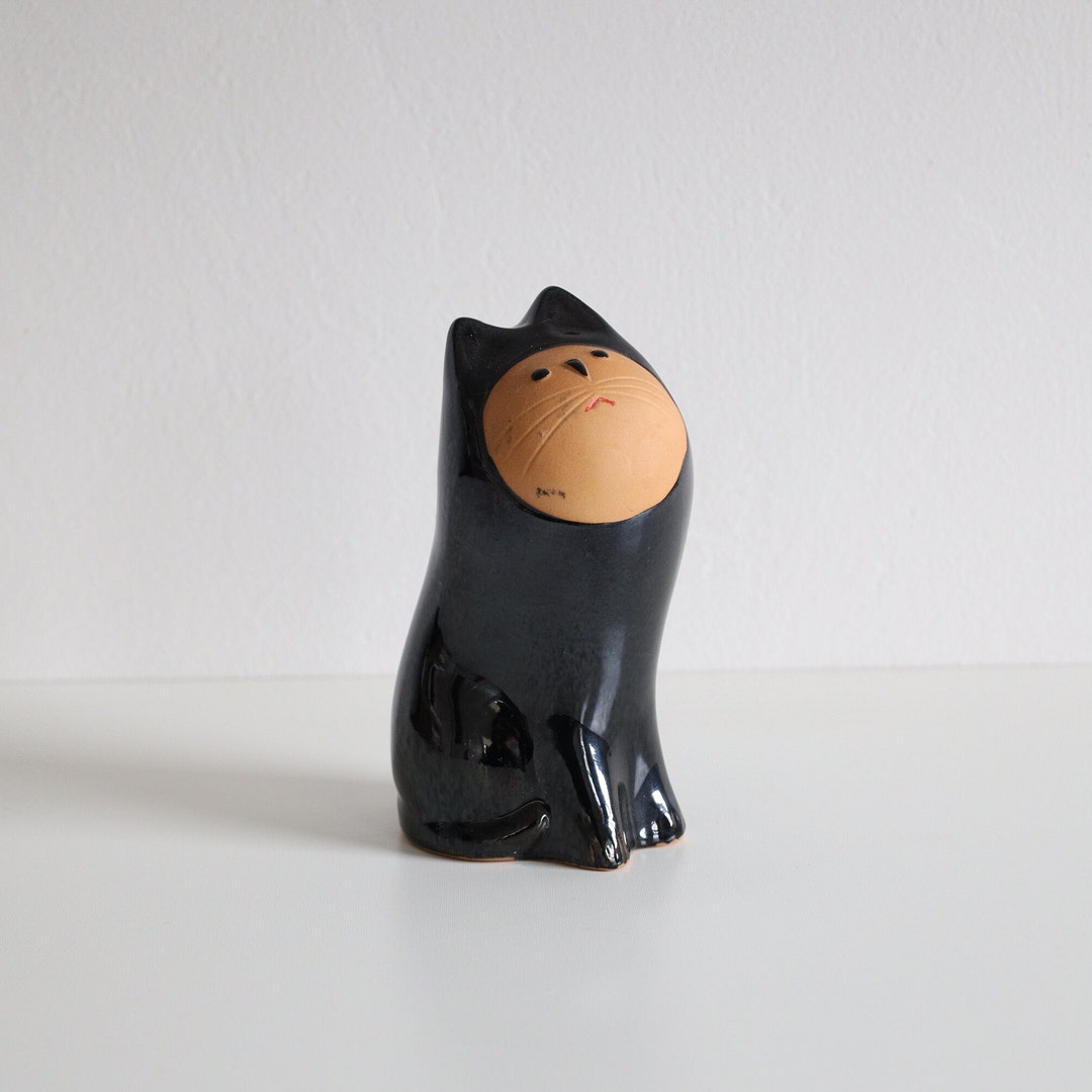 Sad Cat Bank. Ceramic Bank Cat. Made in Japan Ceramic Cat. MCM Cat. - Etsy