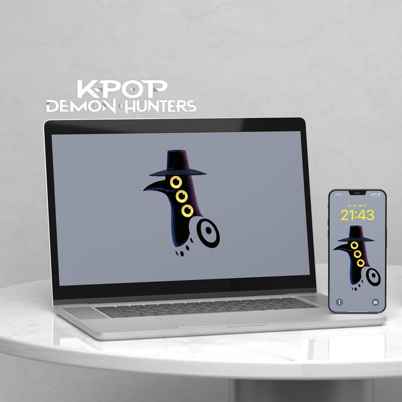 Kpop Demon Hunters Desktop Wallpapers - Etsy