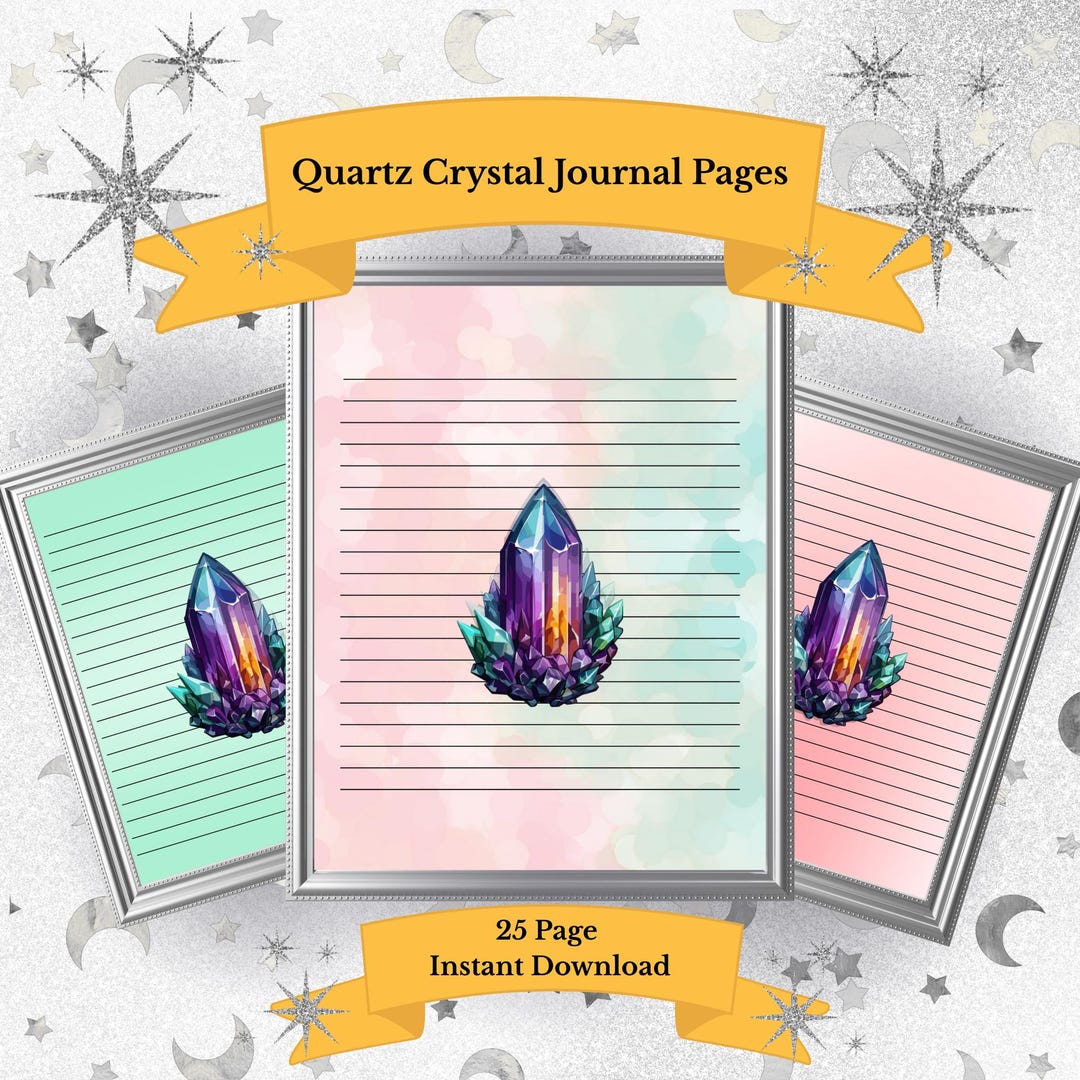 25 Printable Wiccan Journal Pages – Pagan Book of Shadows PDF – Quartz ...