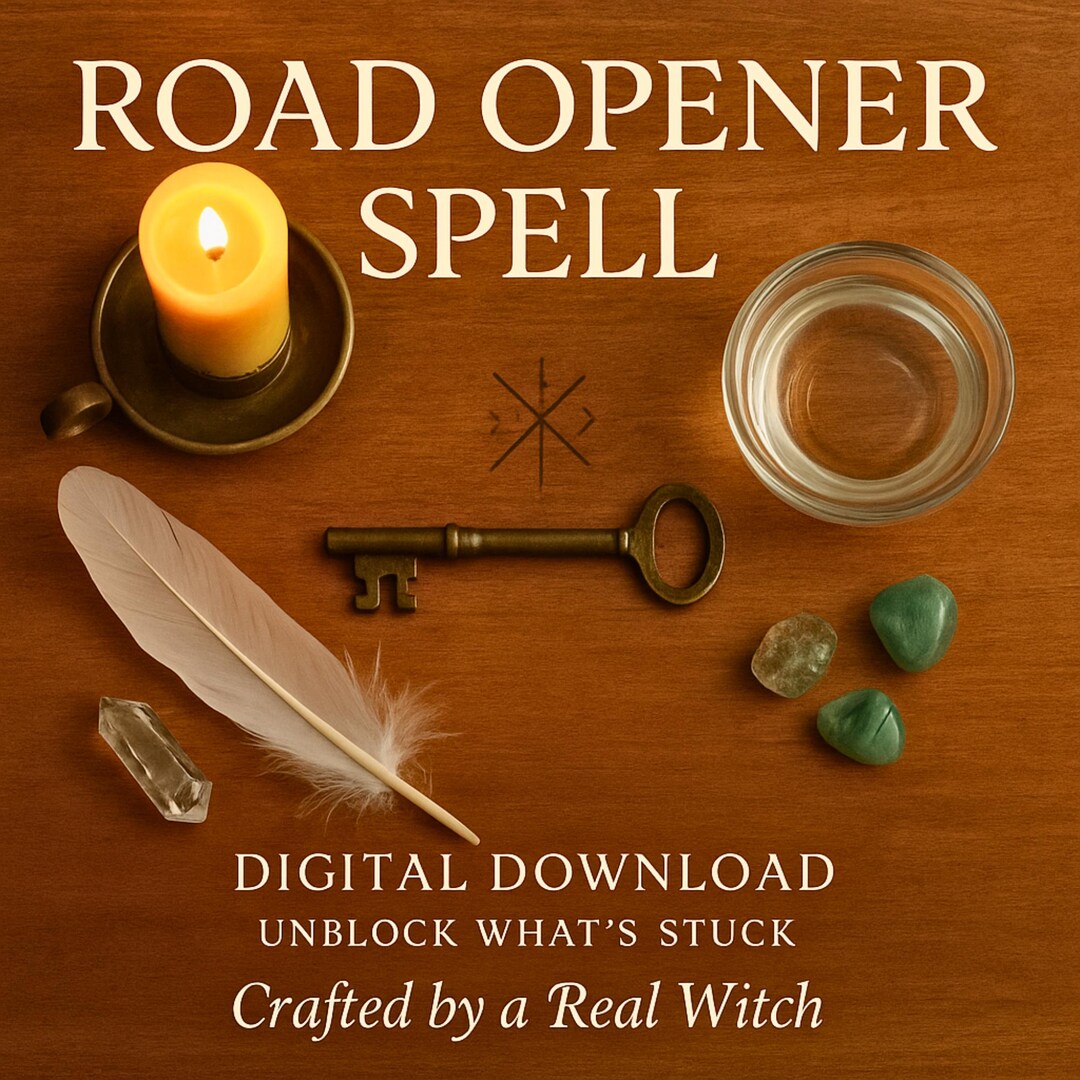 Road Opener Spell Pages: Printable Book of Shadows, Grimoire (PDF ...