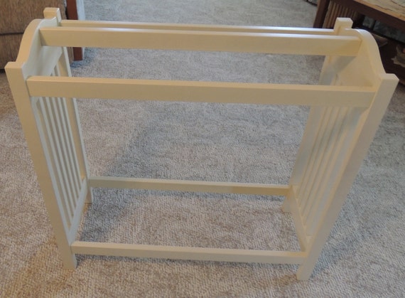 Hand Crafted NEW Solid Maple Wood Mission Style Quilt Rack | Etsy