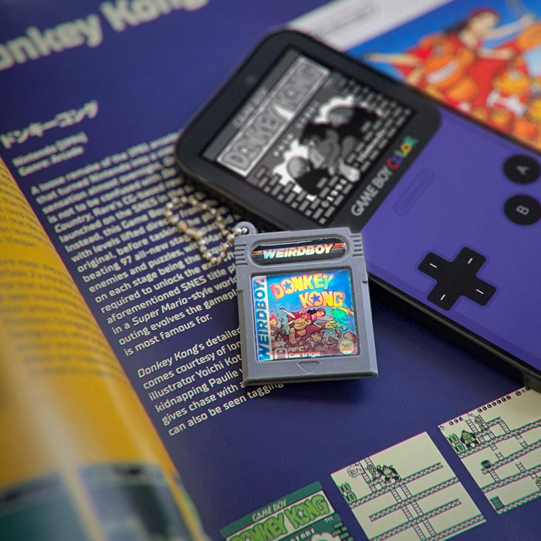 Weirdboy Mini: Retro Game Cartridge NFC Keychain – Smart Shortcut to ...