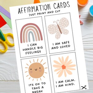 Calm Corner Printable Bundle | SEL Posters, Coping Tools, Emotion ...