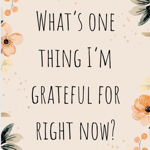 Printable Gratitude and Positivity Cards, 44 Mindfulness Prompts for ...
