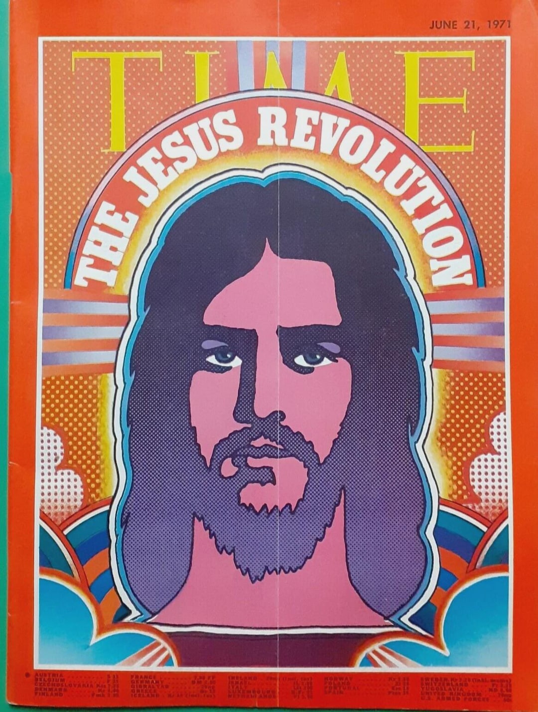 Jesus Revolution Time Magazine 1971 June 21 Lonnie Frisbee NO LABEL - Etsy