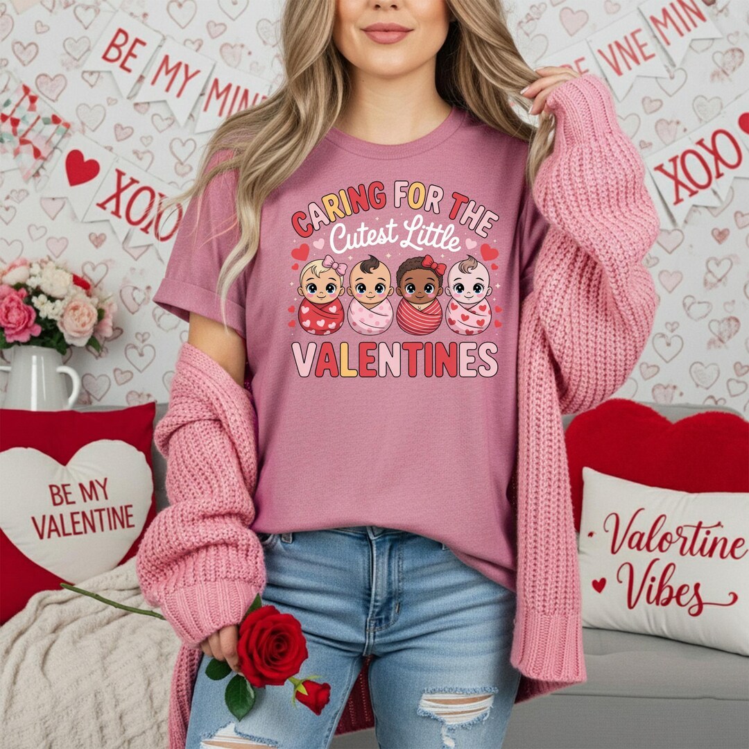 Caring Cutest Valentines T-shirt, Unisex Valentine's Day Gift, Cute ...