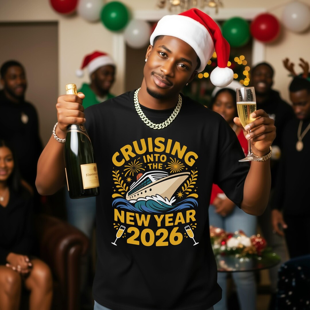 Adult New Year Shirts, Cruising Into 2026 T-shirt, Party Shirt, Adult ...