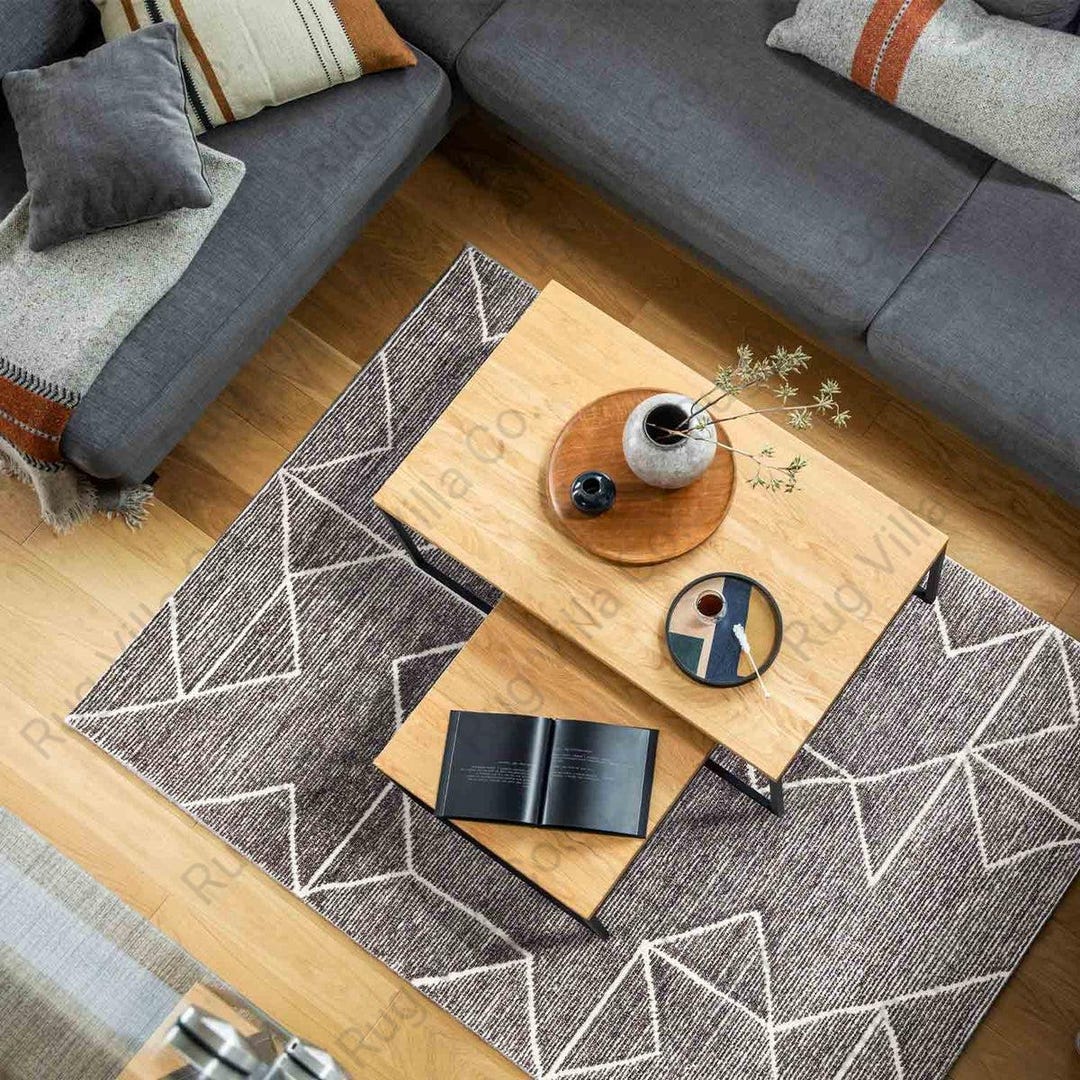 Contemporary Pattern Handmade High Quality Tufted Rug Bedroom Rug ...