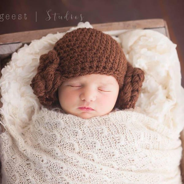 Princess Leia Hat - Etsy