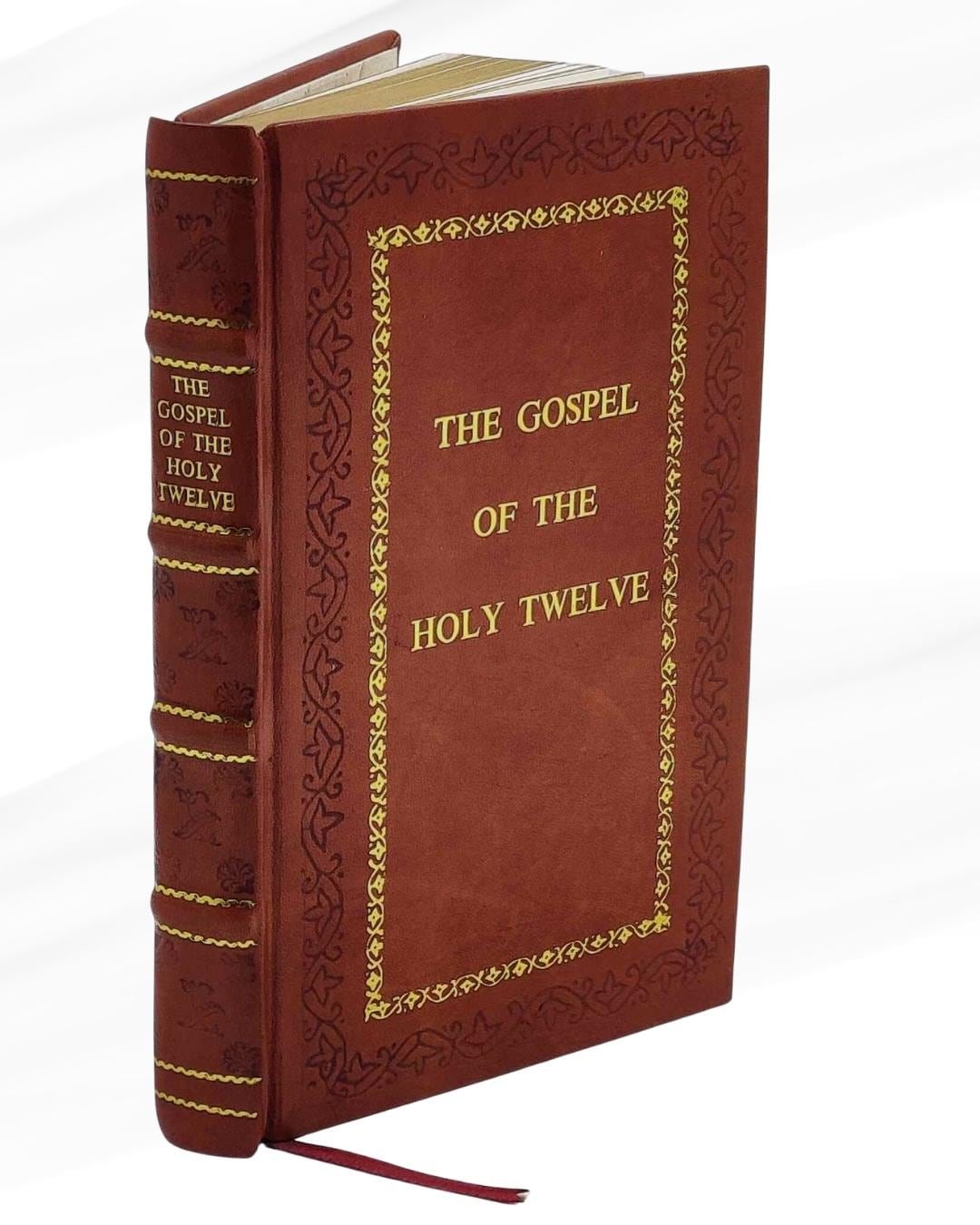The Gospel of the Holy Twelve Leather Bound Edition - Etsy