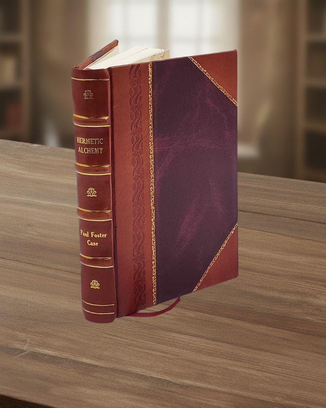 Paul Foster Case - Hermetic Alchemy Science Practice - 1931 [leather ...