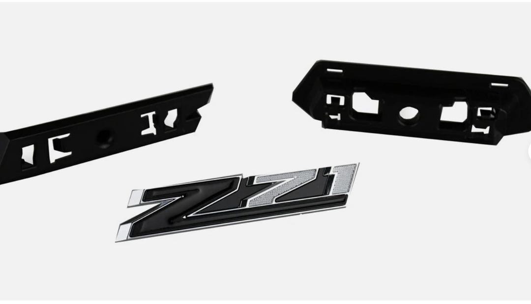 New Grille Z71 2019-2021 Emblem 3D Badge for Generation Silverado ...