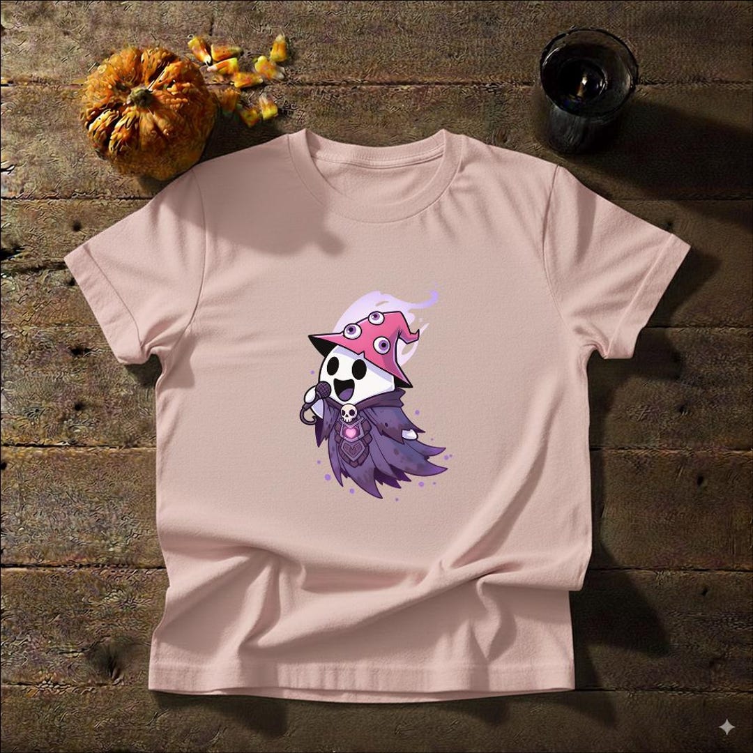 Funny Boo Pop Singer Tshirt, Happy Halloween Ghost Singer Shirt, Singer ...