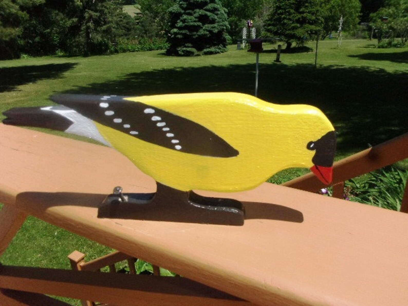 AMERICAN GOLDFINCH STATUE - Etsy