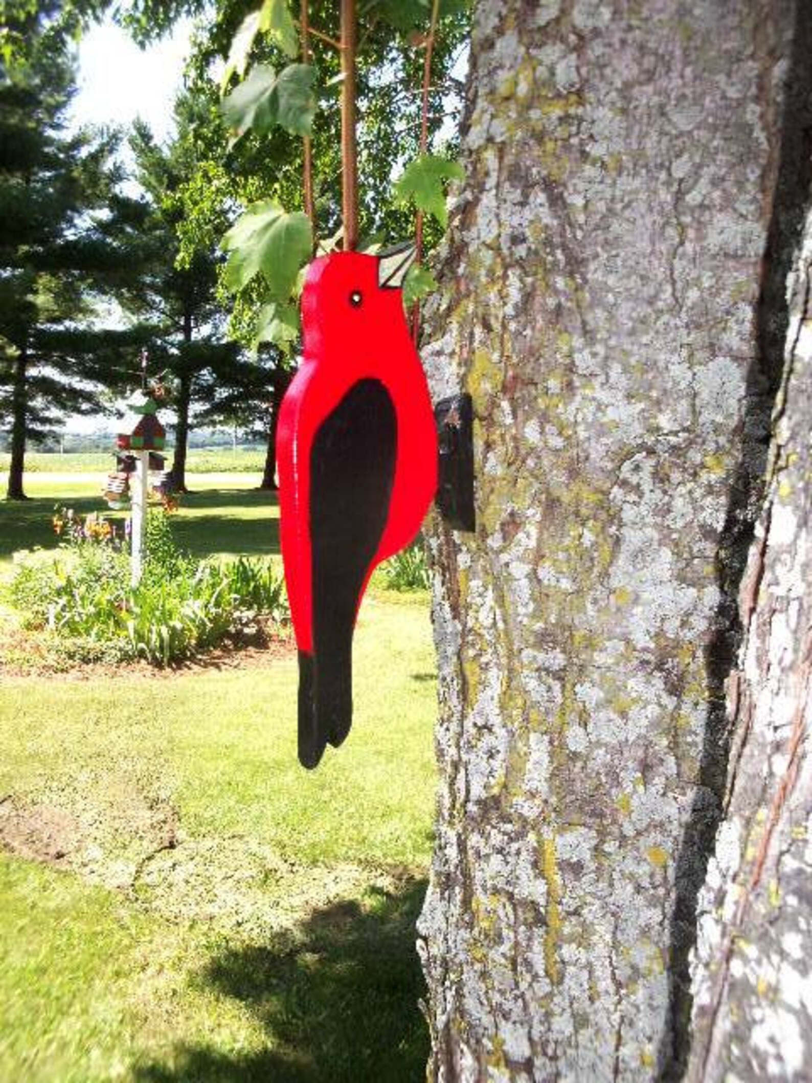 TANAGER BIRD STATUE | Etsy
