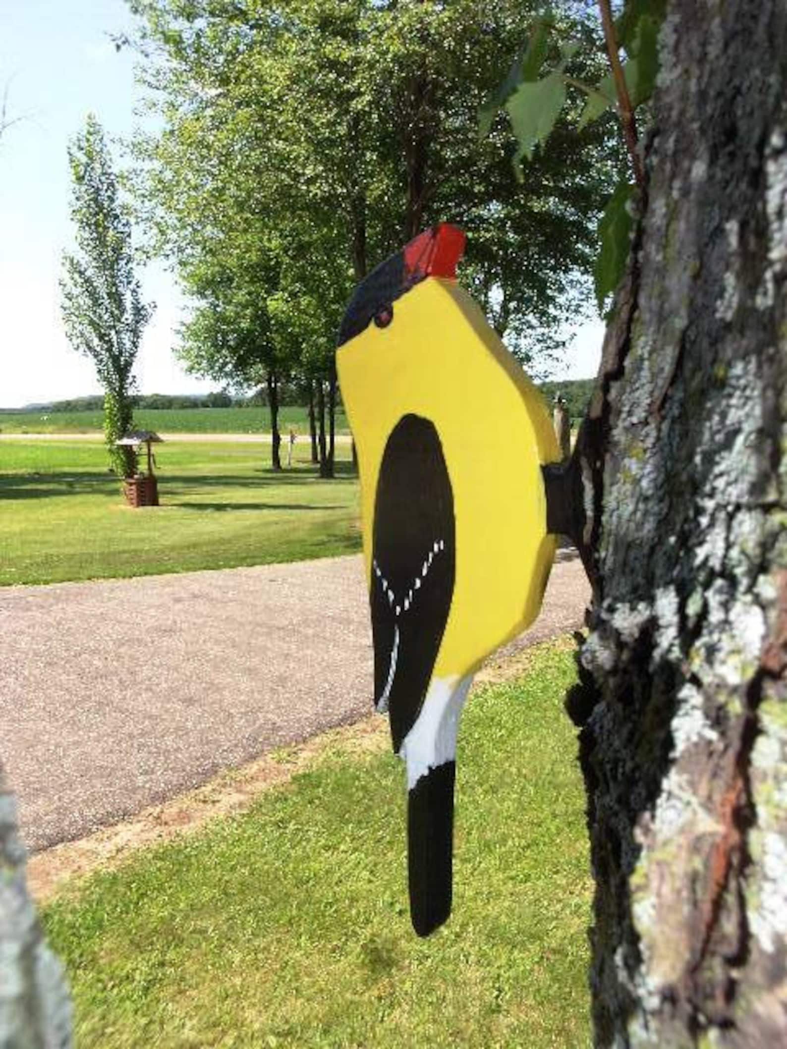 AMERICAN GOLDFINCH STATUE - Etsy